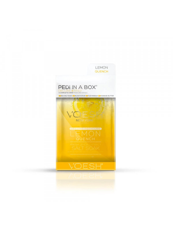 Voesh New York Kit Beauté des pieds Lemon